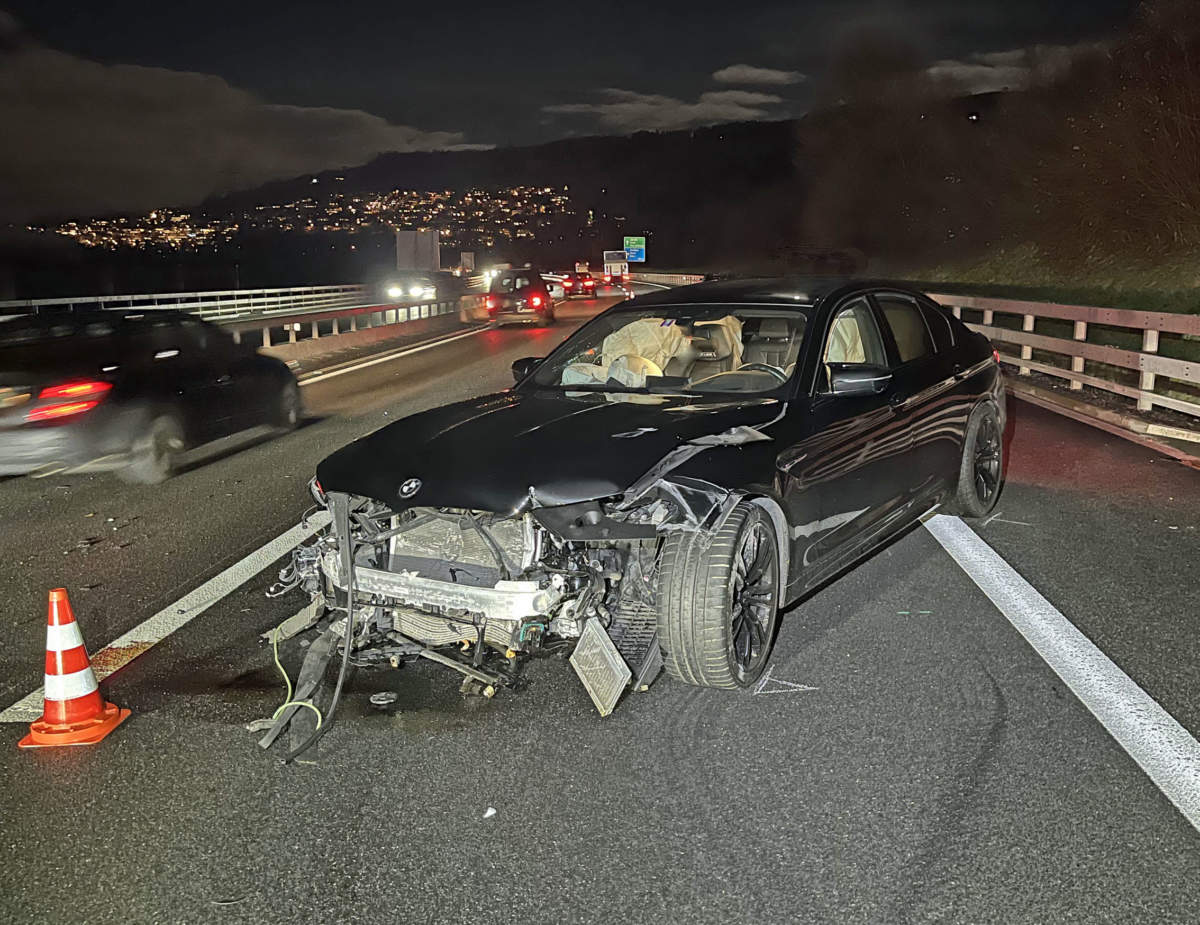 Root, Inwil LU: Stau nach zwei Unfällen auf der A14