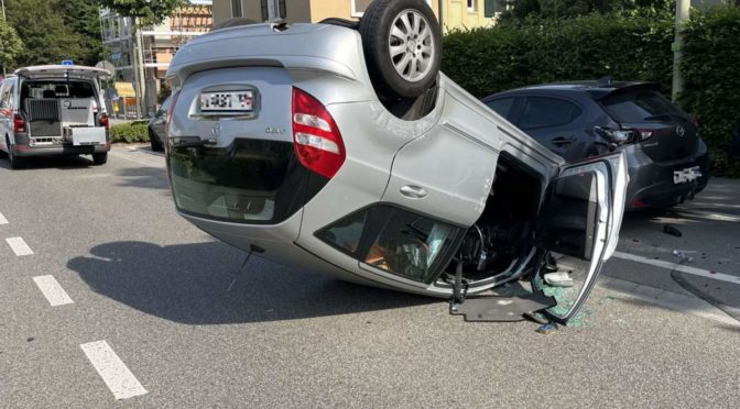 Muttenz BL: Unfall aufgrund eines medizinischen Problems