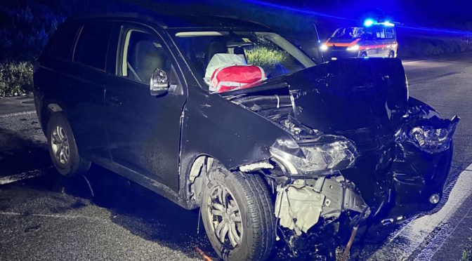 Sevelen SG: Unfall durch Ablenkung auf A13